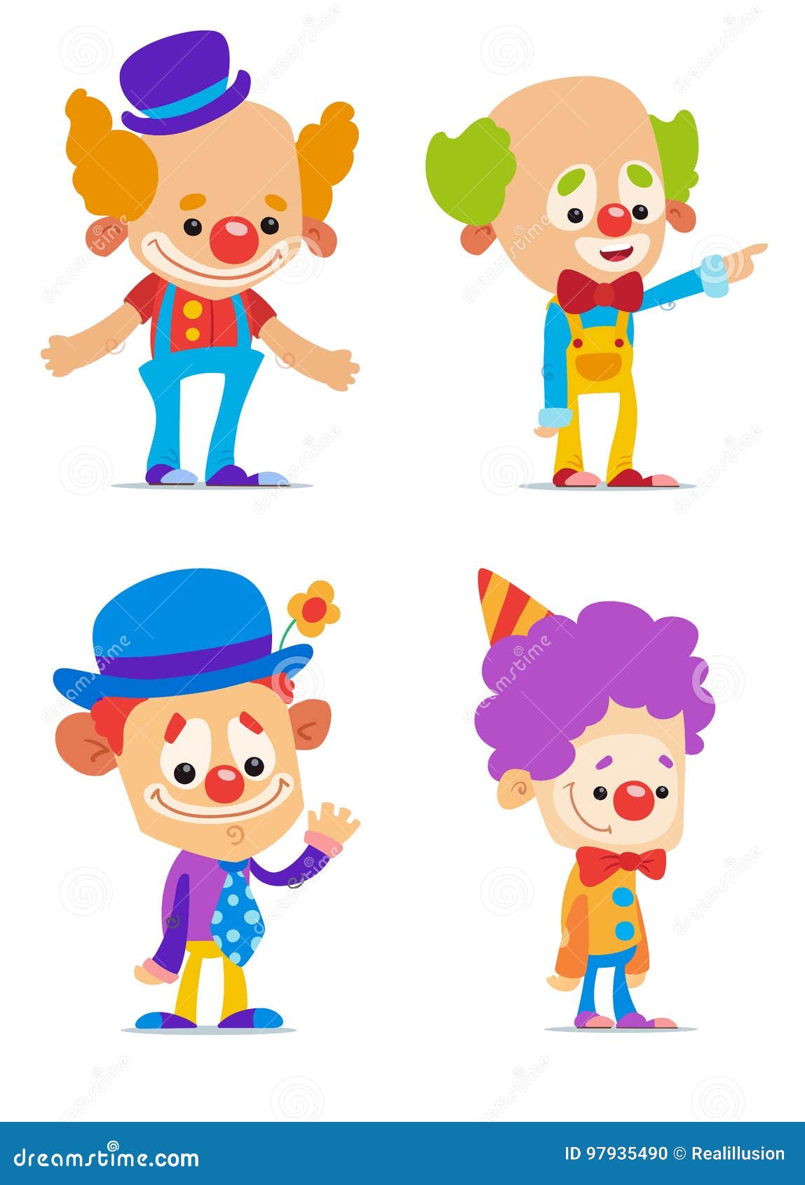 Clowns Royalty-Free Stock Photo | CartoonDealer.com #17451351