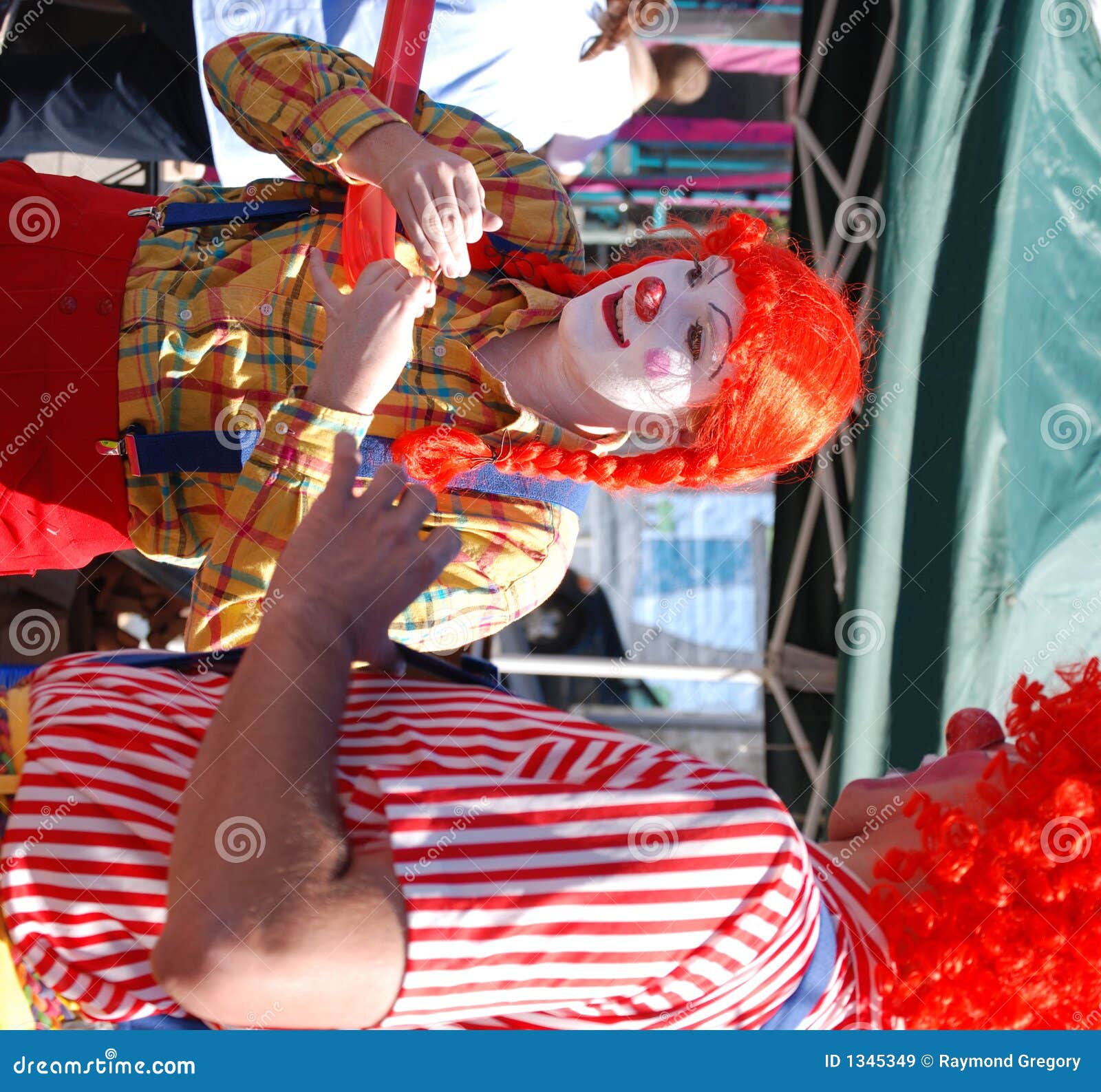 Clowns Smiling stock image. Image of happy, fall, hair - 1345349