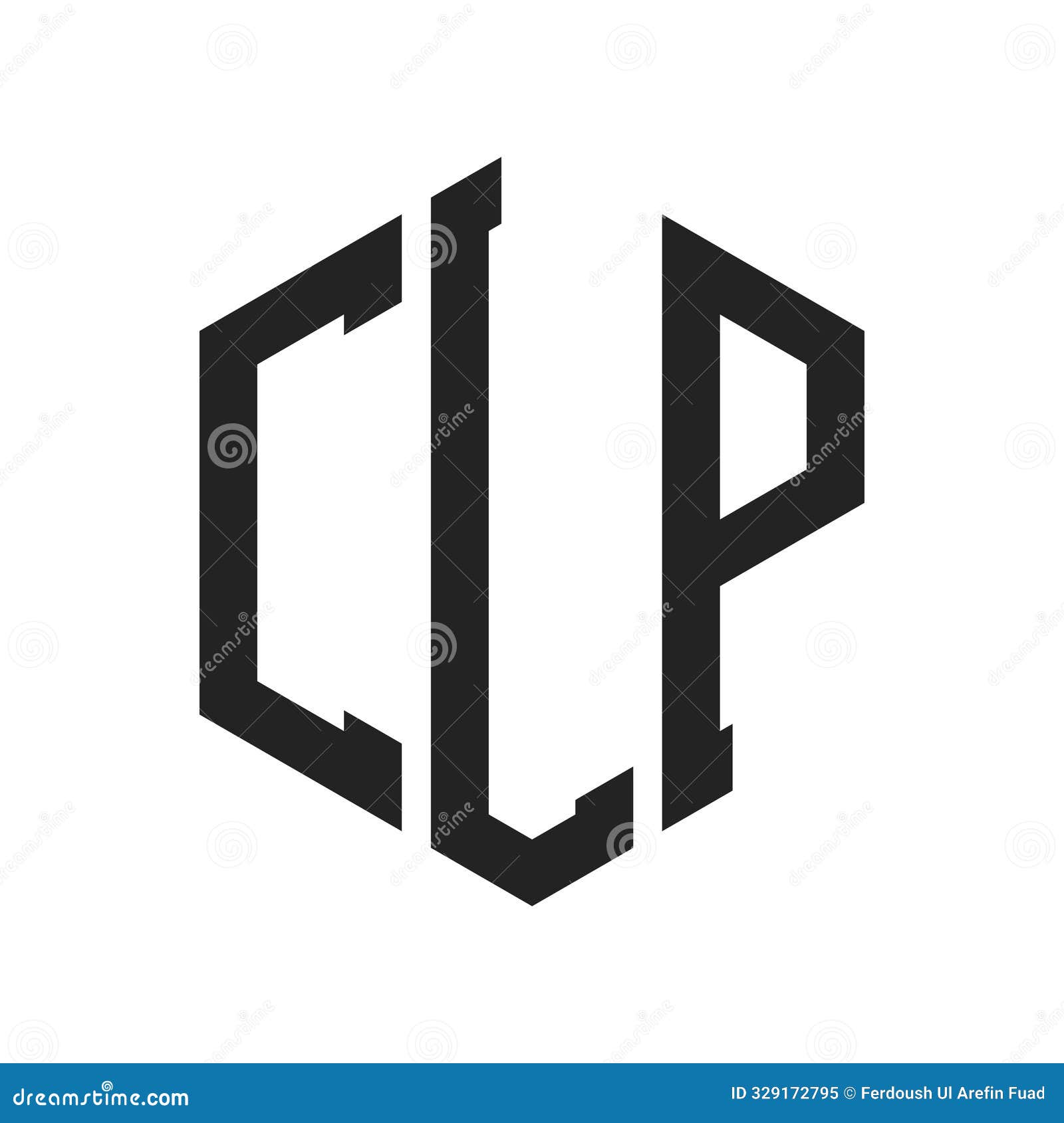 CLP Logo Design. Initial Letter CLP Monogram Logo Using Hexagon Shape ...