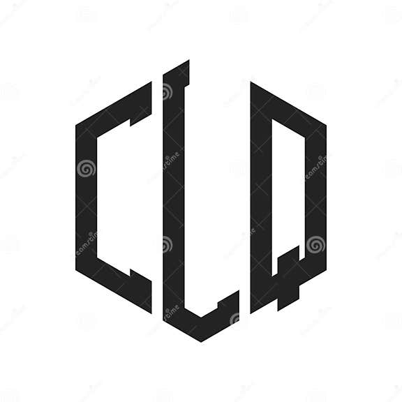 CLQ Logo Design. Initial Letter CLQ Monogram Logo Using Hexagon Shape ...