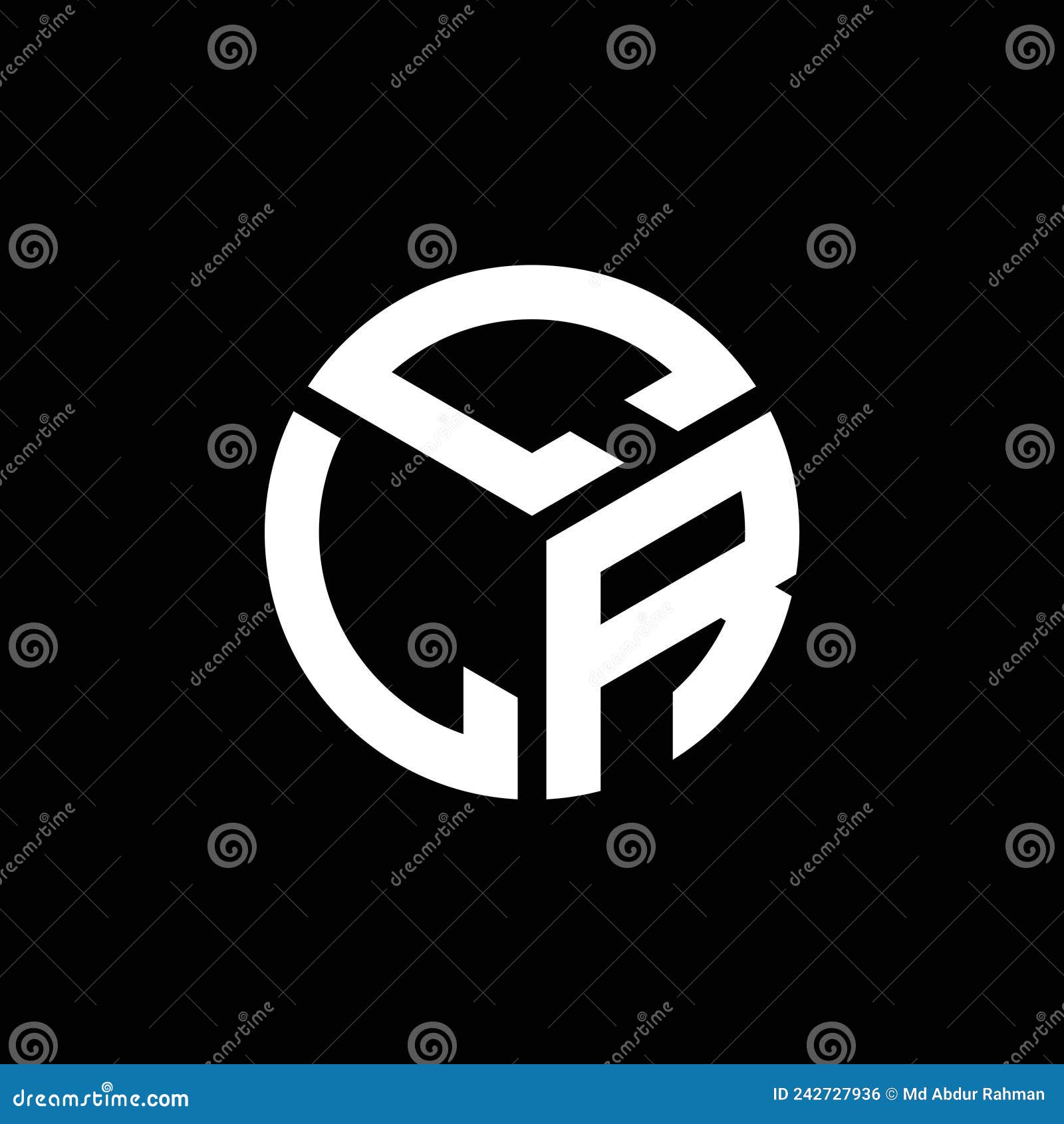 CLR Letter Logo Design on Black Background. CLR Creative Initials ...