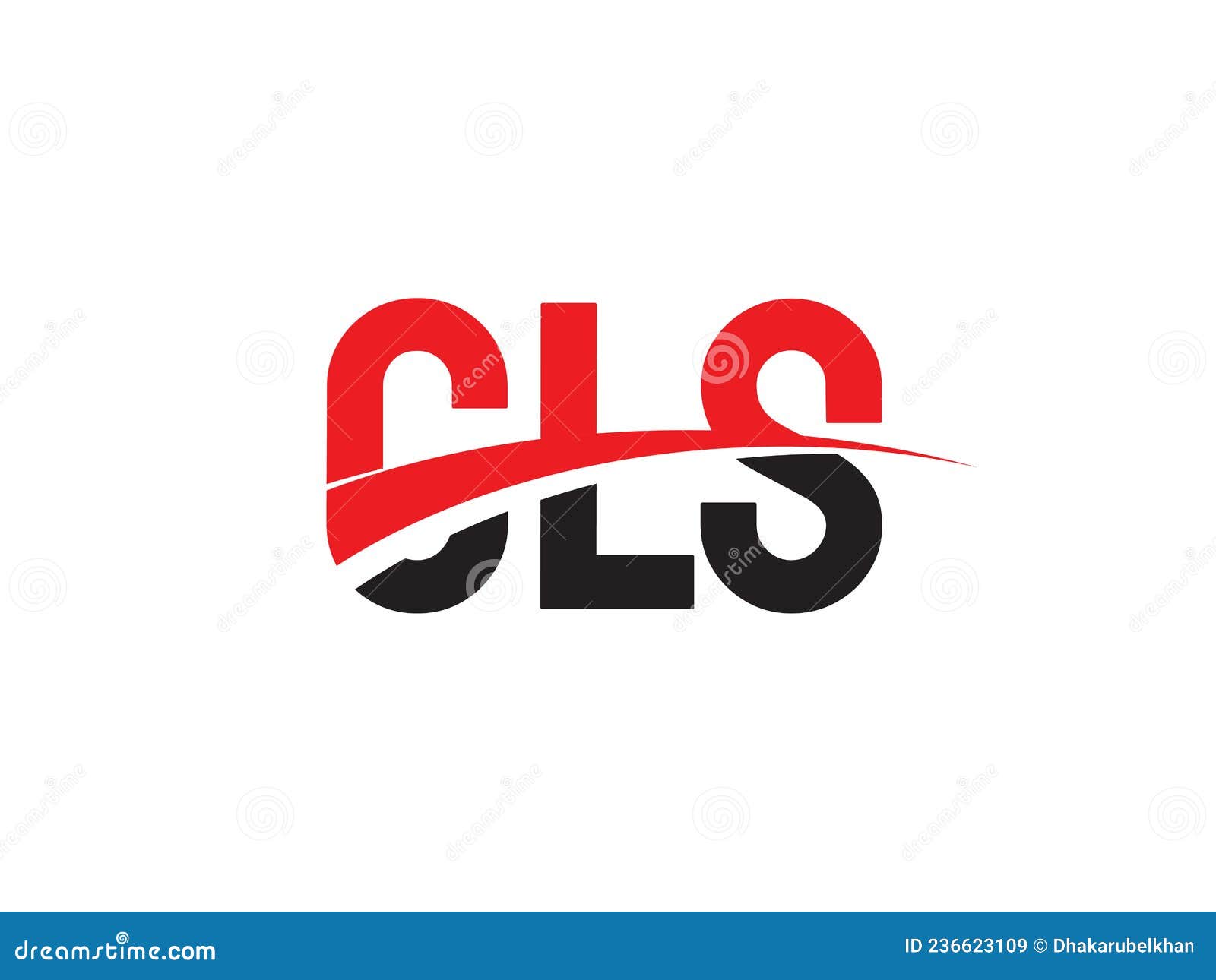 CLS Letter Initial Logo Design Vector Illustration Stock Vector ...