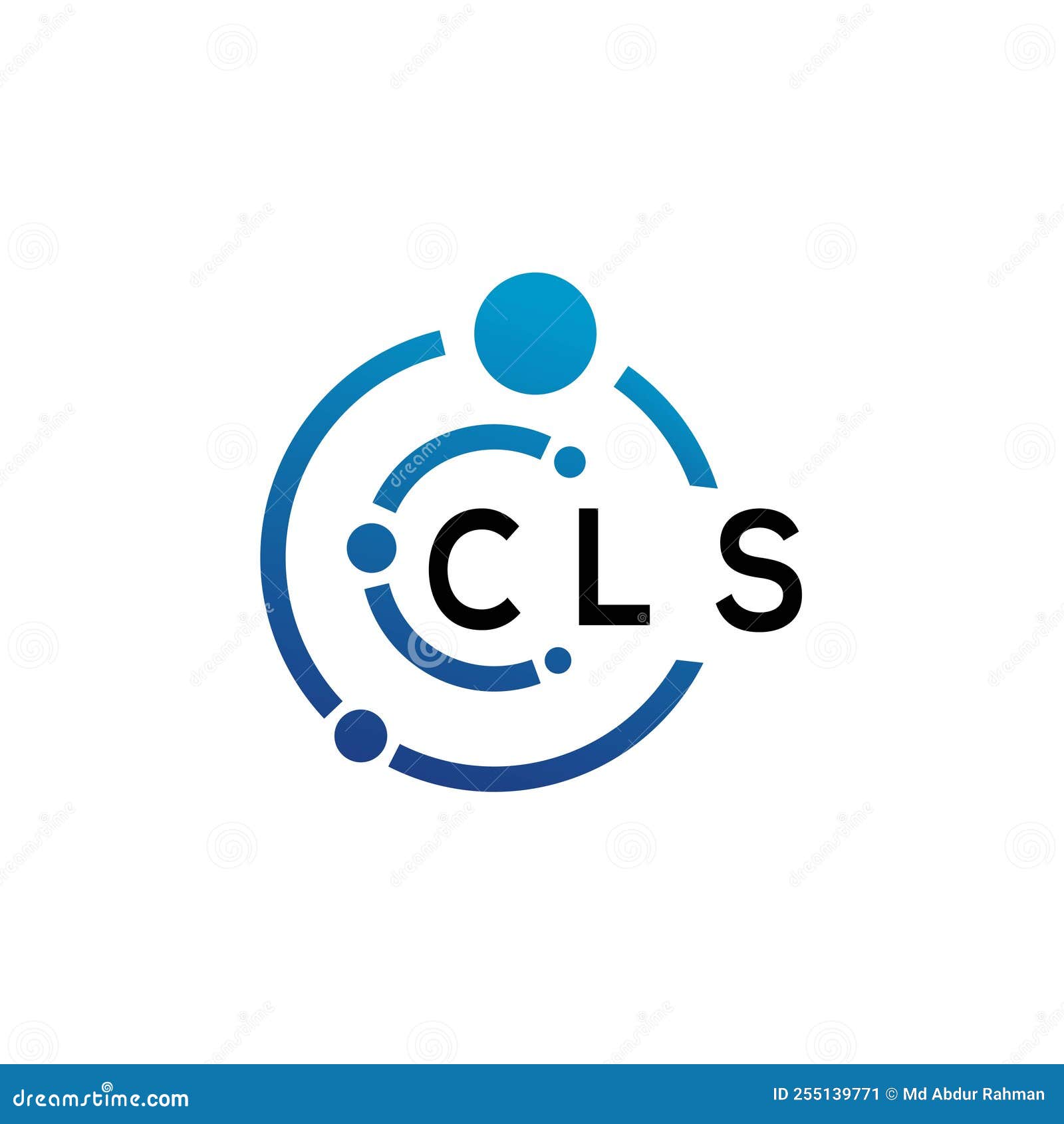 CLS Letter Logo Design on White Background. CLS Creative Initials ...