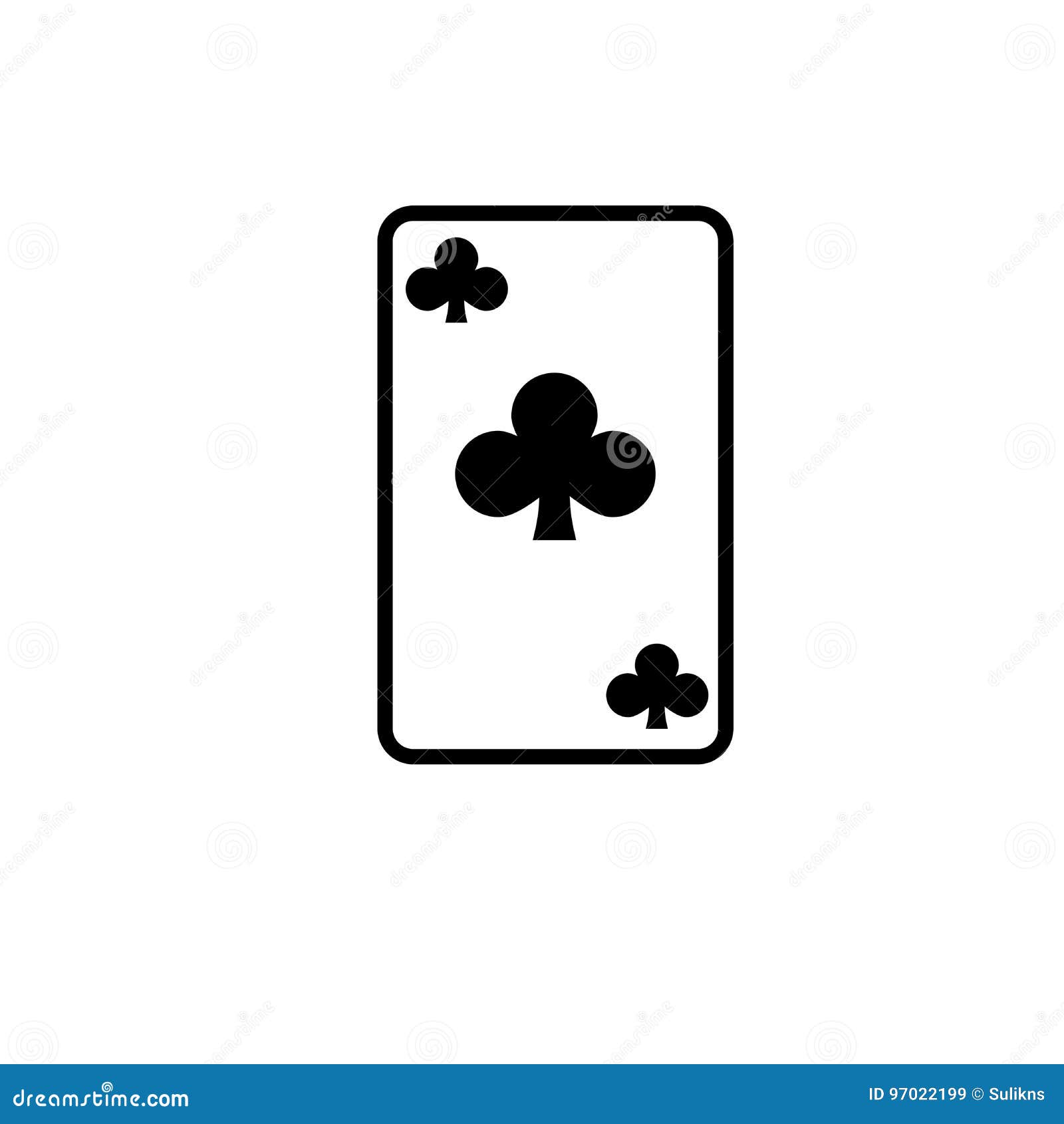 Club card icon stock illustration. Illustration of bonus - 97022199