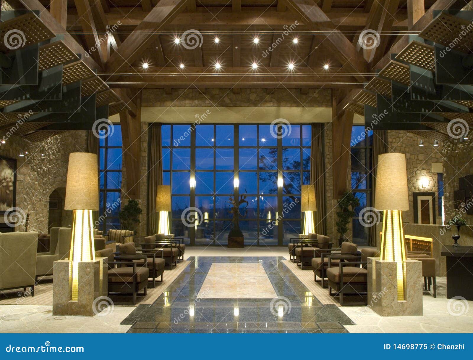 Club House stock image. Image of lignting, door, estate - 14698775