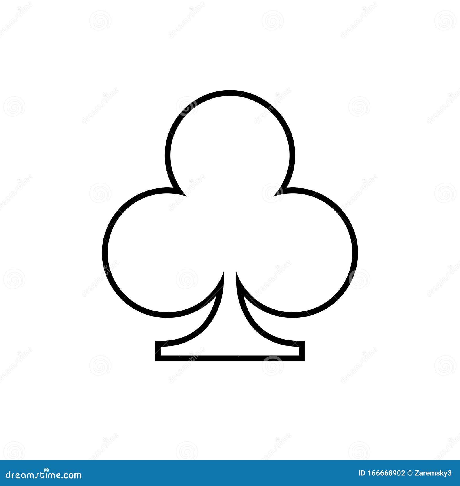 Club Icon Black and White Vector Illustration Stock Vector ...