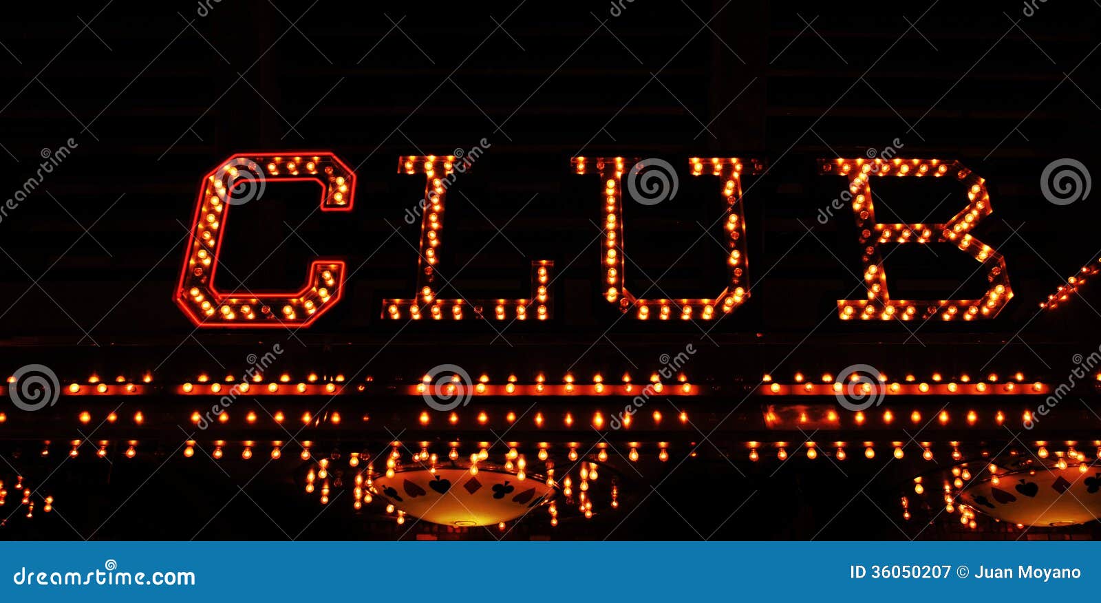 Club neon sign stock image. Image of capital, event, dance - 36050207