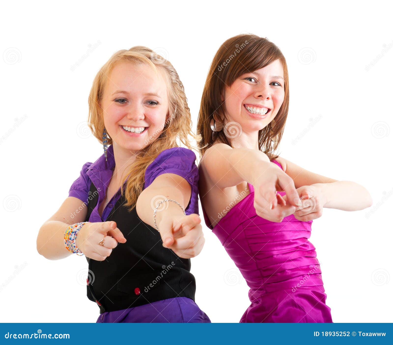 Club style girls stock photo. Image of friends, attractive - 18935252