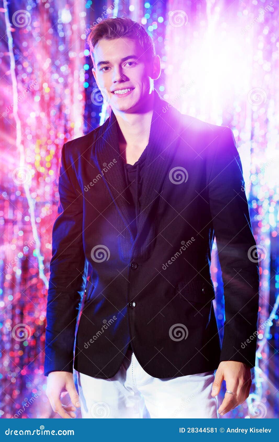 Clubbing man stock image. Image of happy, holiday, lifestyle - 28344581