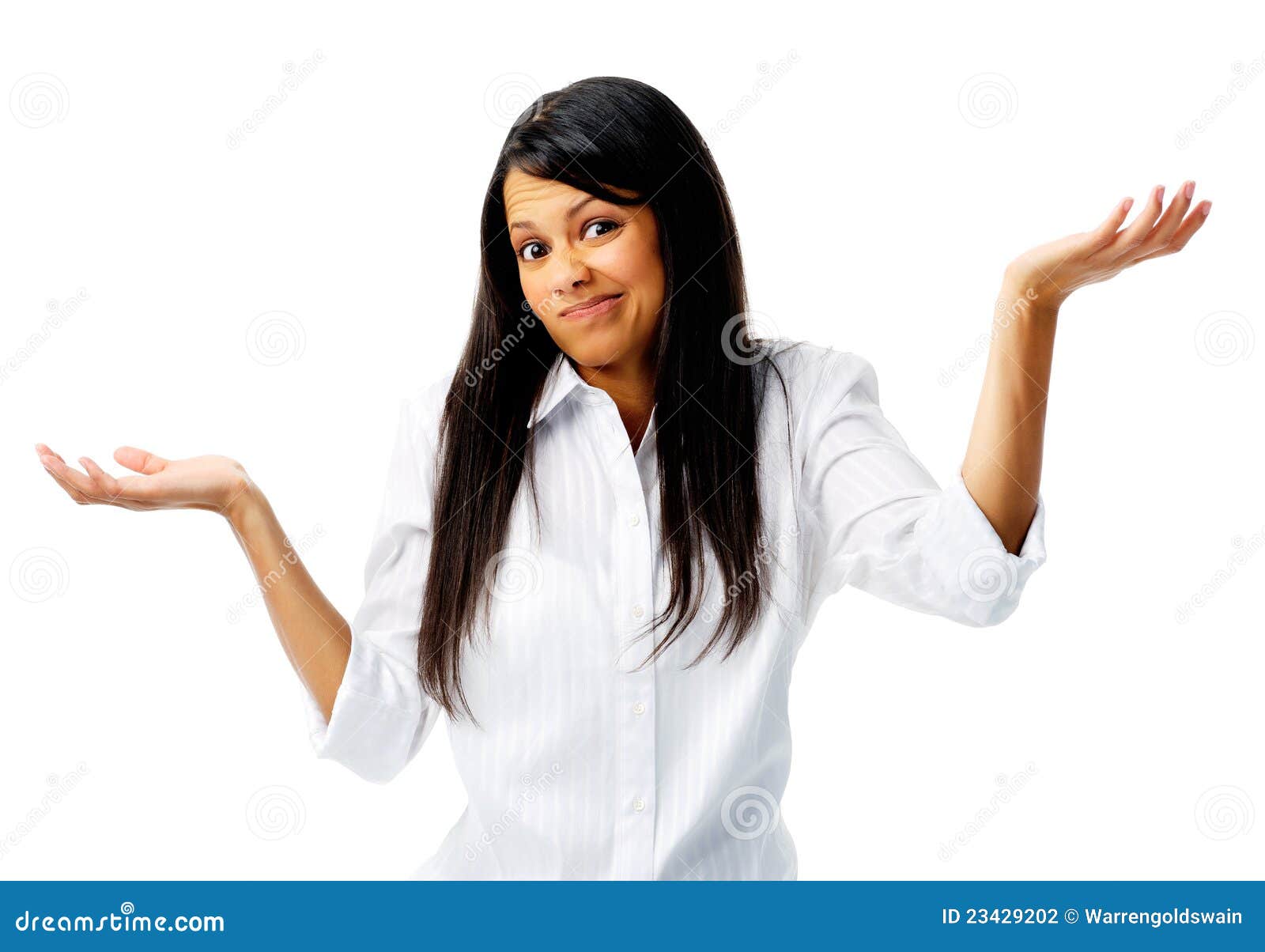 Clueless businesswoman stock photo. Image of clueless - 23429202