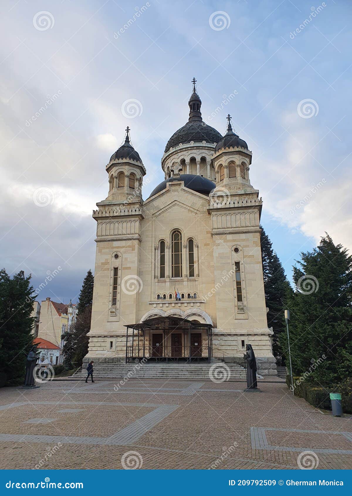 Cluj city center editorial stock image. Image of facade - 209792509