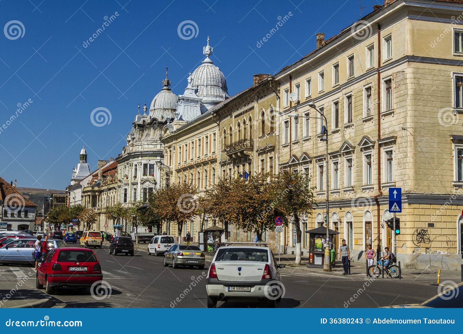 Cluj-Napoca city editorial stock photo. Image of mihail - 36380243