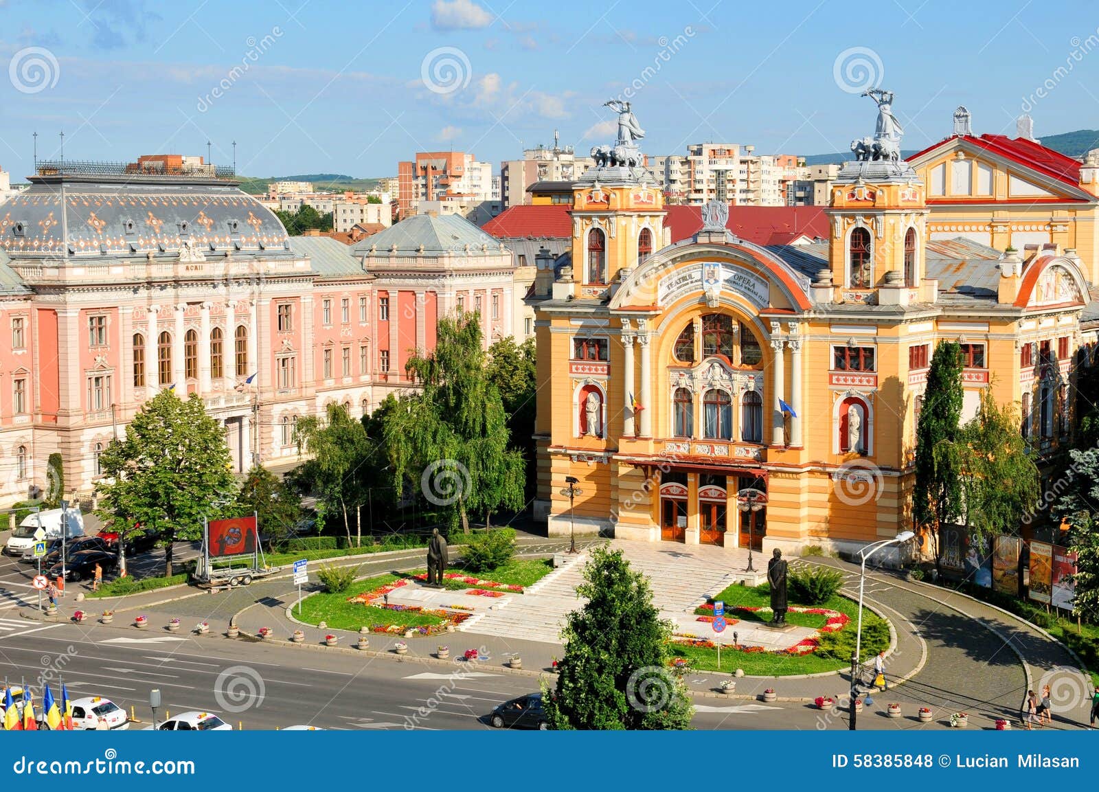 Cluj Napoca, Romania fotografia stock editoriale. Immagine di mercato ...