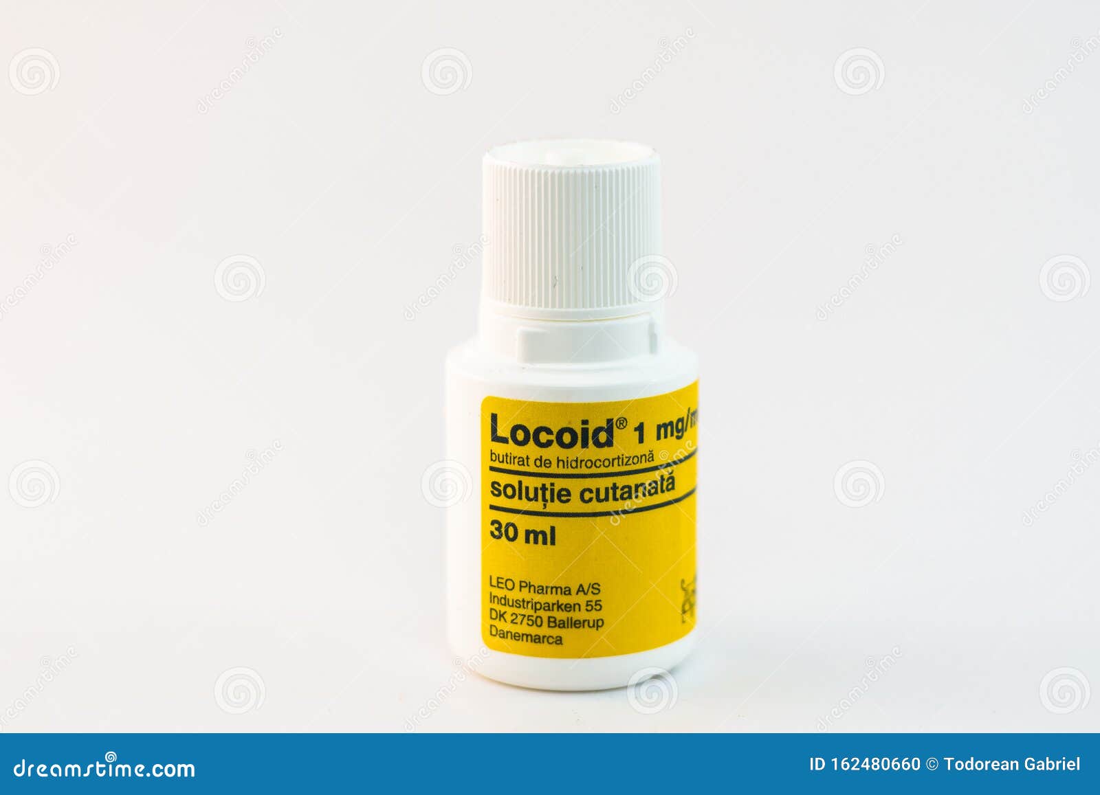 Cluj-Napoca/Romania-10 24 2019: Locoid Solution Editorial Image - Image ...