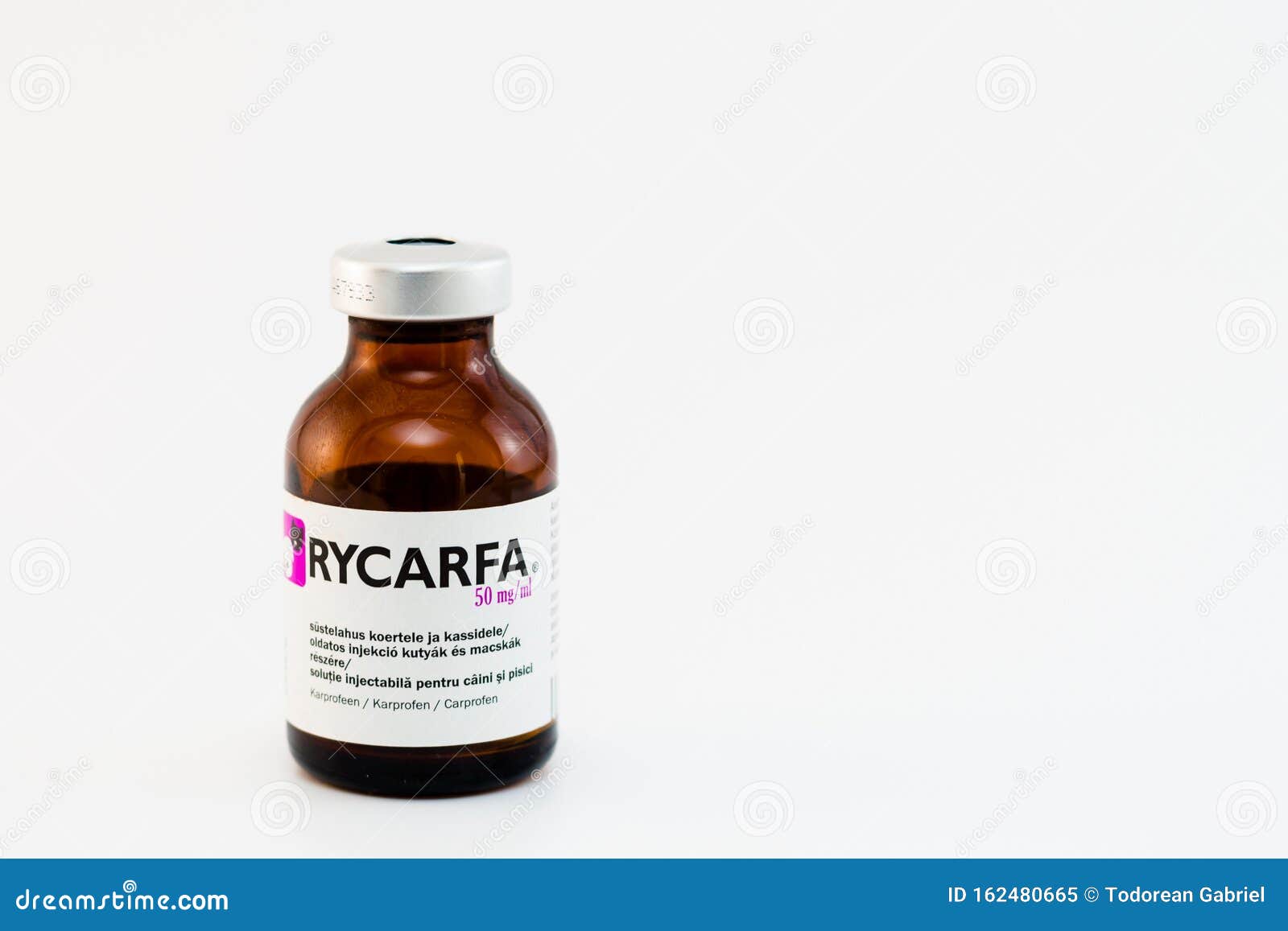 Cluj-Napoca/Romania-10 24 2019: Rycarfa Injectable Solution Editorial ...