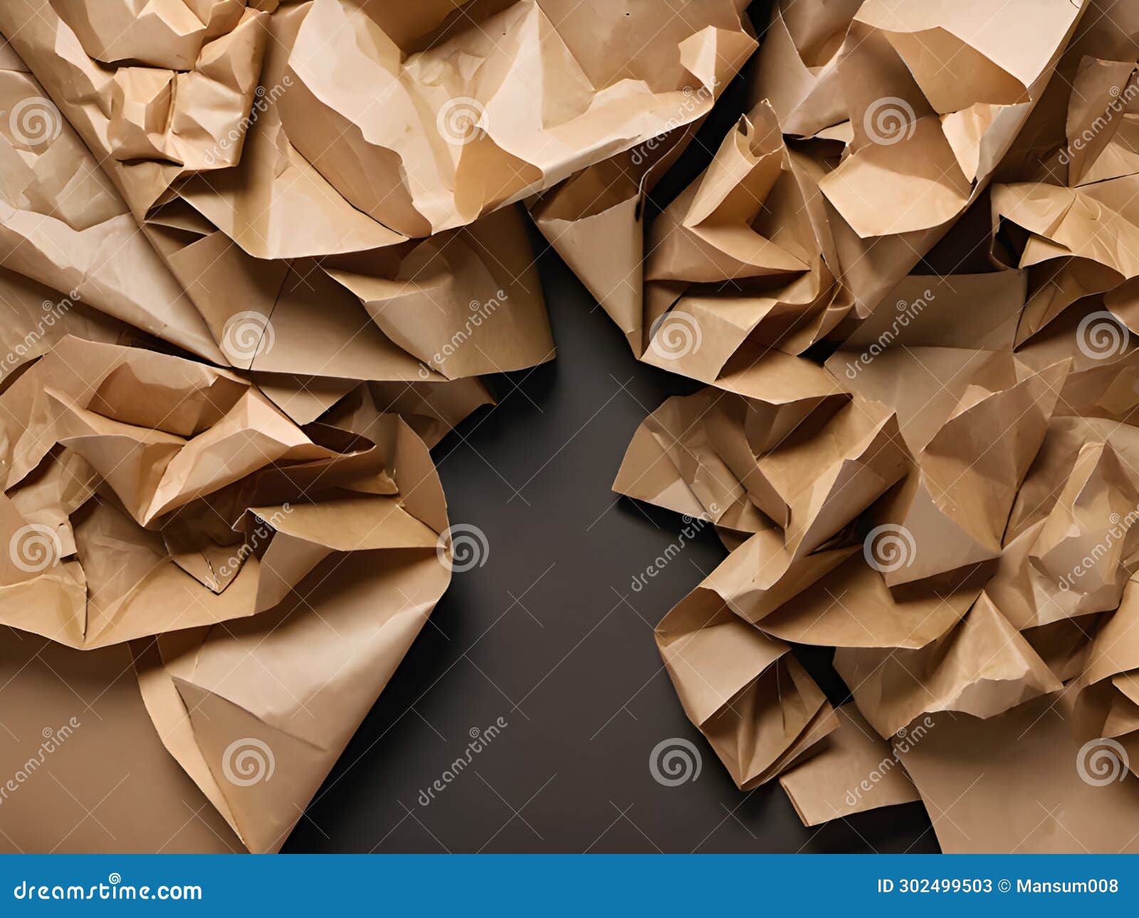 Clumped Brown Paper Texture Background Stock Illustration ...