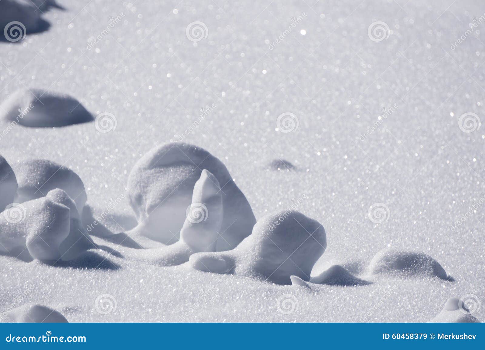 Clumps of snow, winter stock image. Image of season, backdrop - 60458379