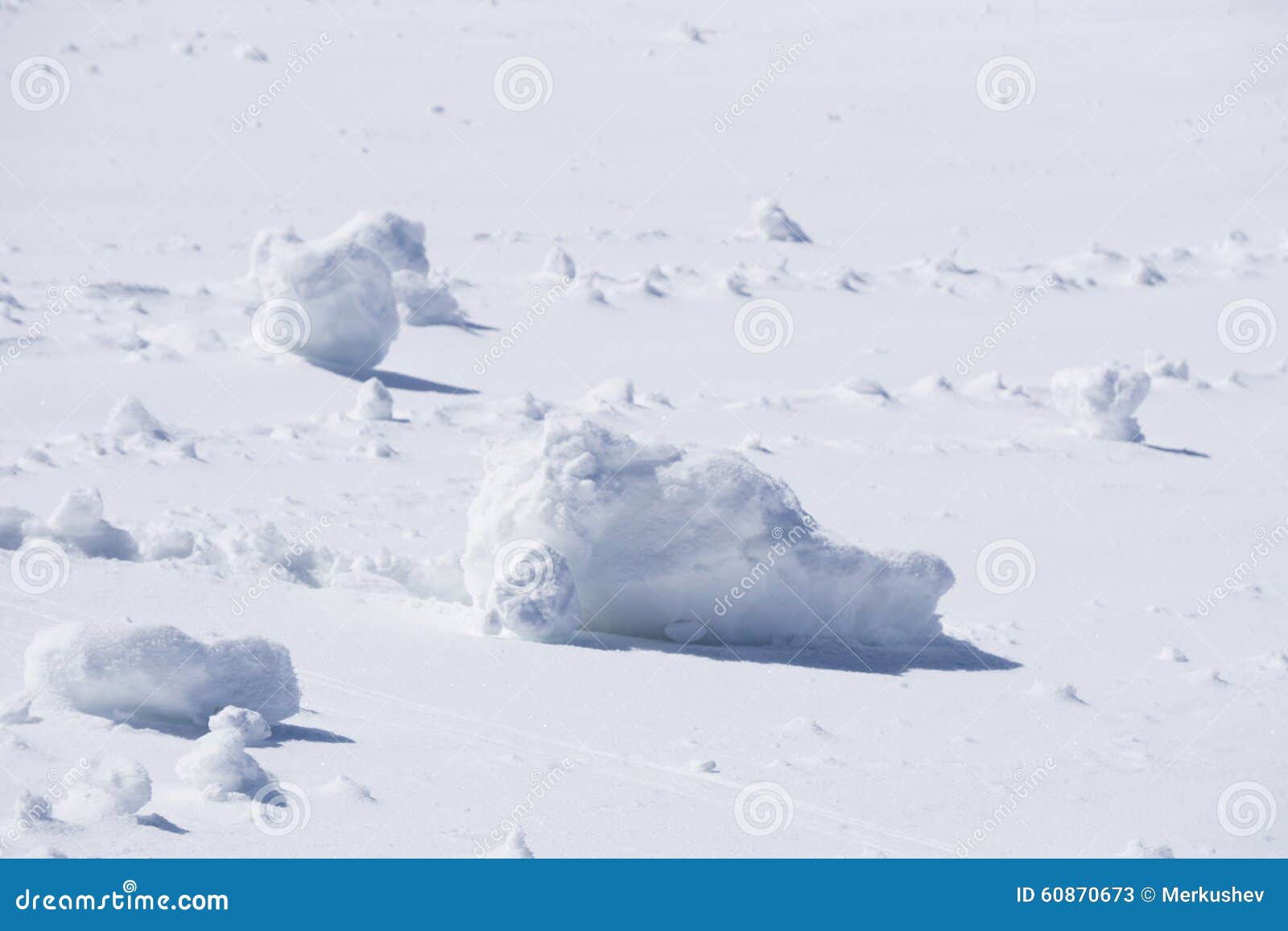 Clumps of snow, winter stock image. Image of natural - 60870673