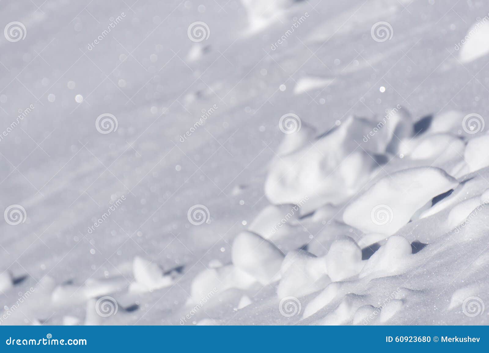 Clumps of snow, winter stock photo. Image of shiny, crystal - 60923680