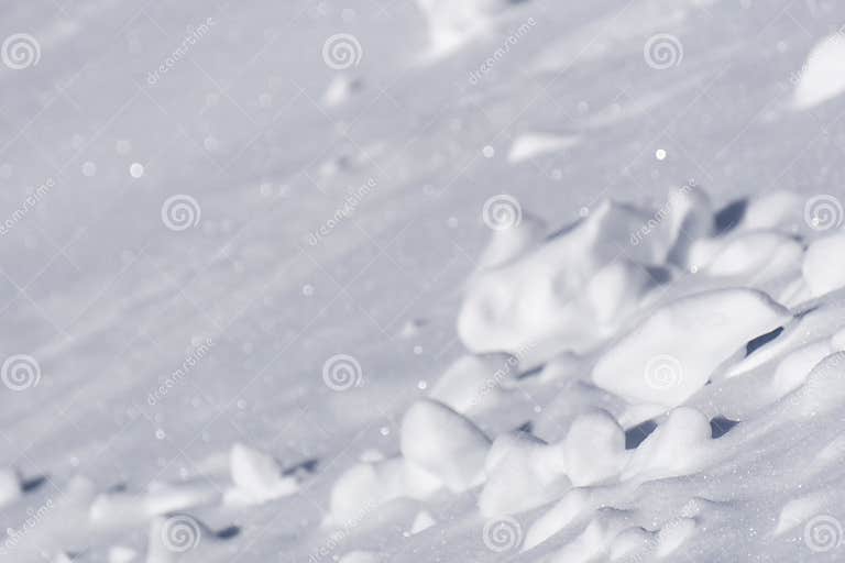 Clumps of snow, winter stock photo. Image of shiny, crystal - 60923680