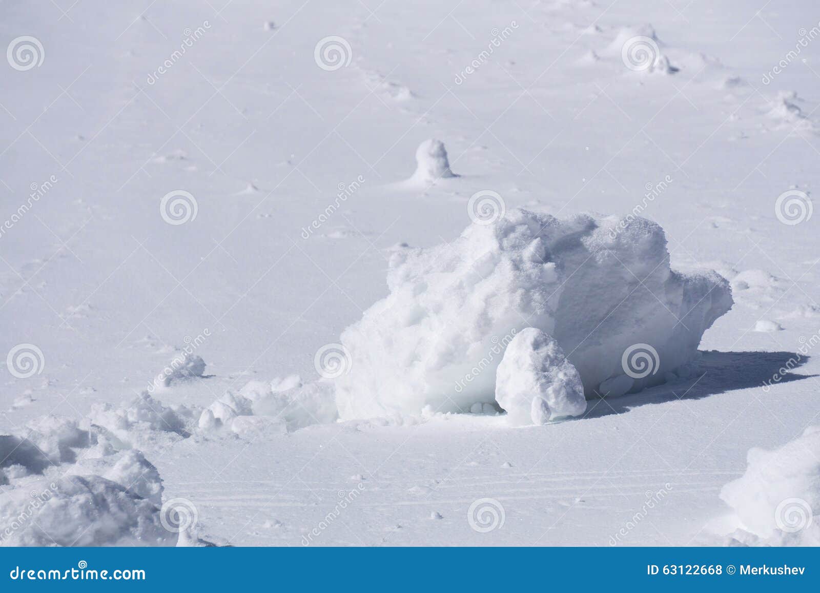 Clumps of snow, winter stock photo. Image of crystal - 63122668