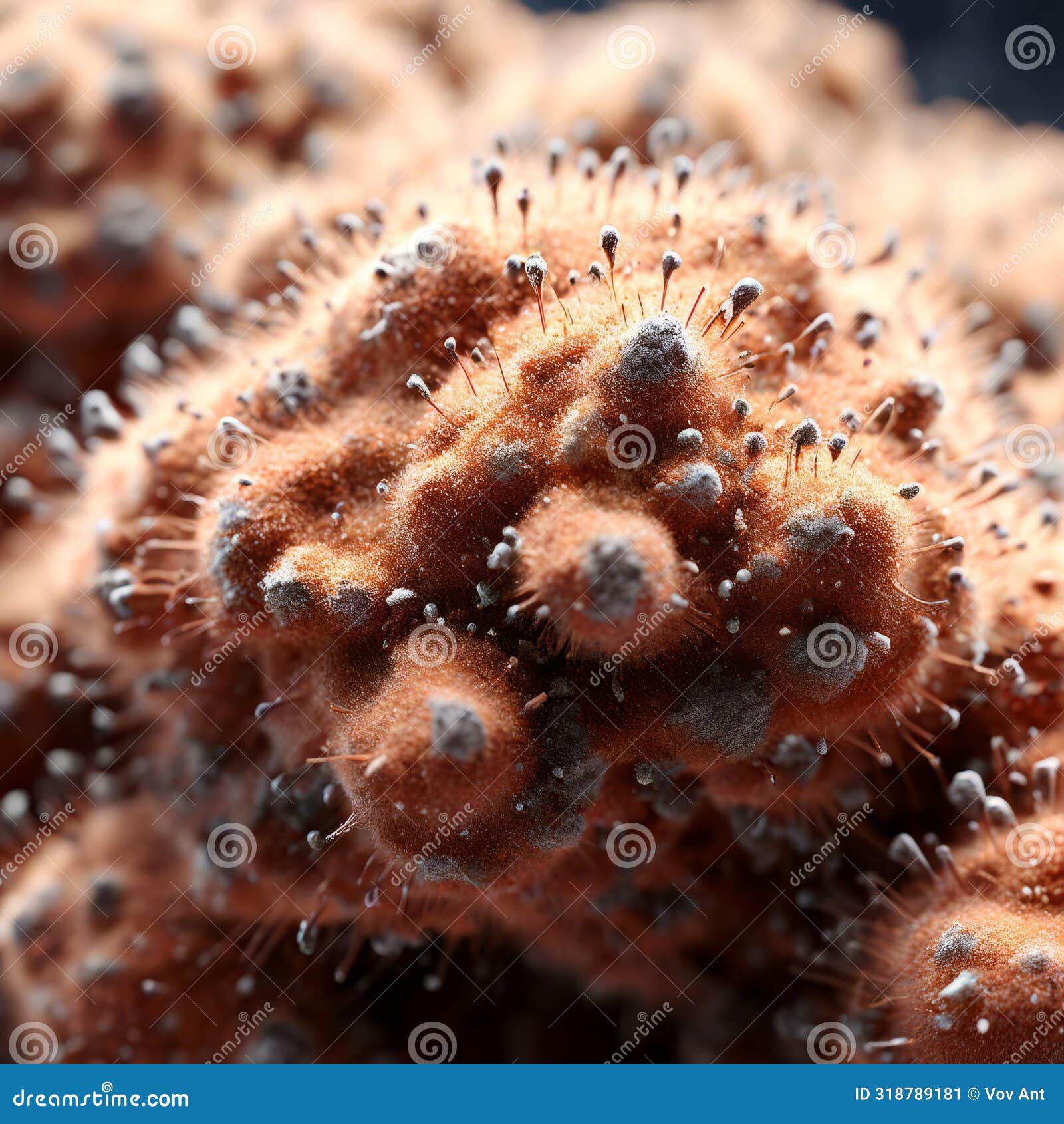 Clumpy Clusters these Dust Particles Clump Together I Stock ...