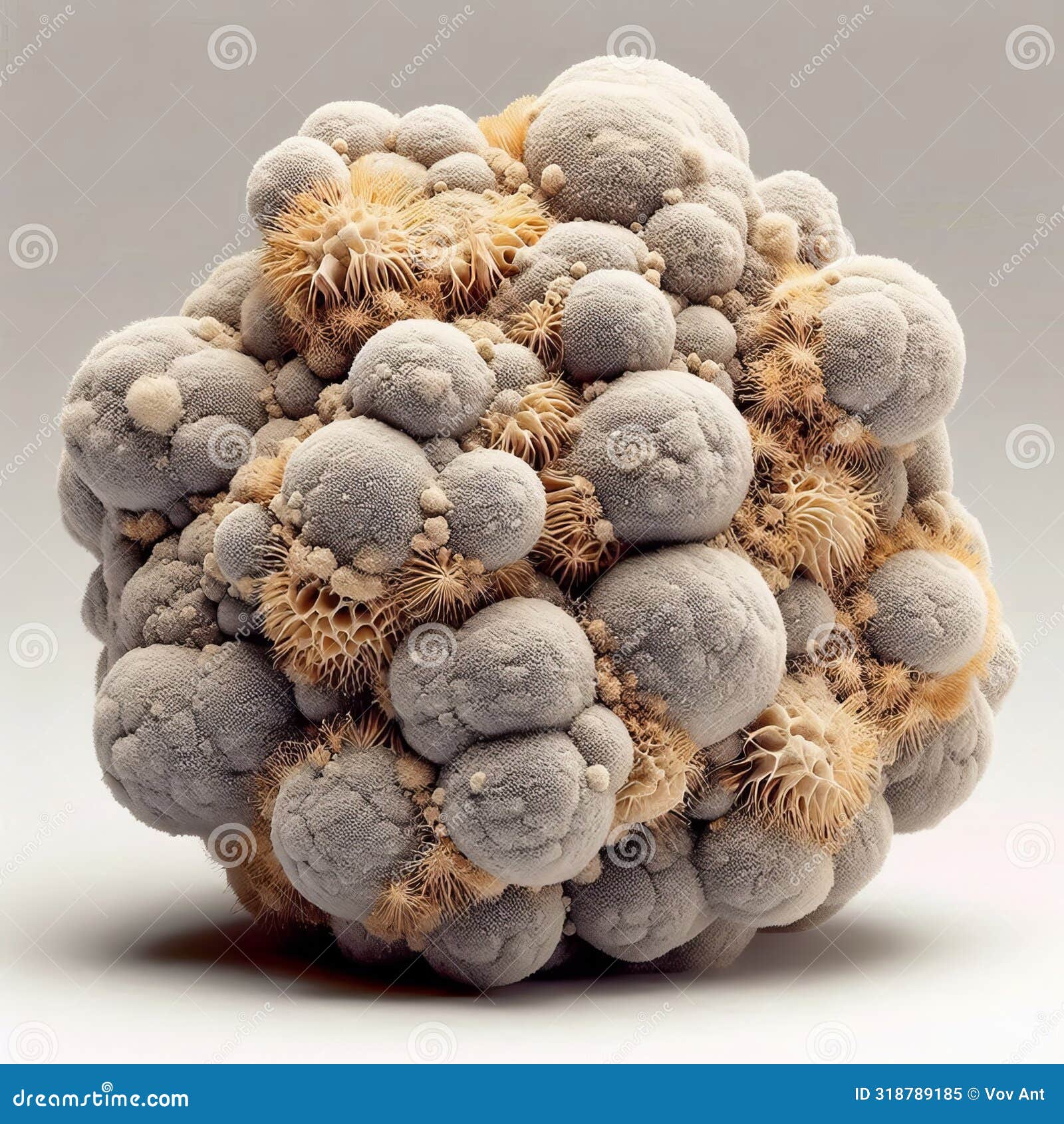 Clumpy Clusters these Dust Particles Clump Together I Stock ...