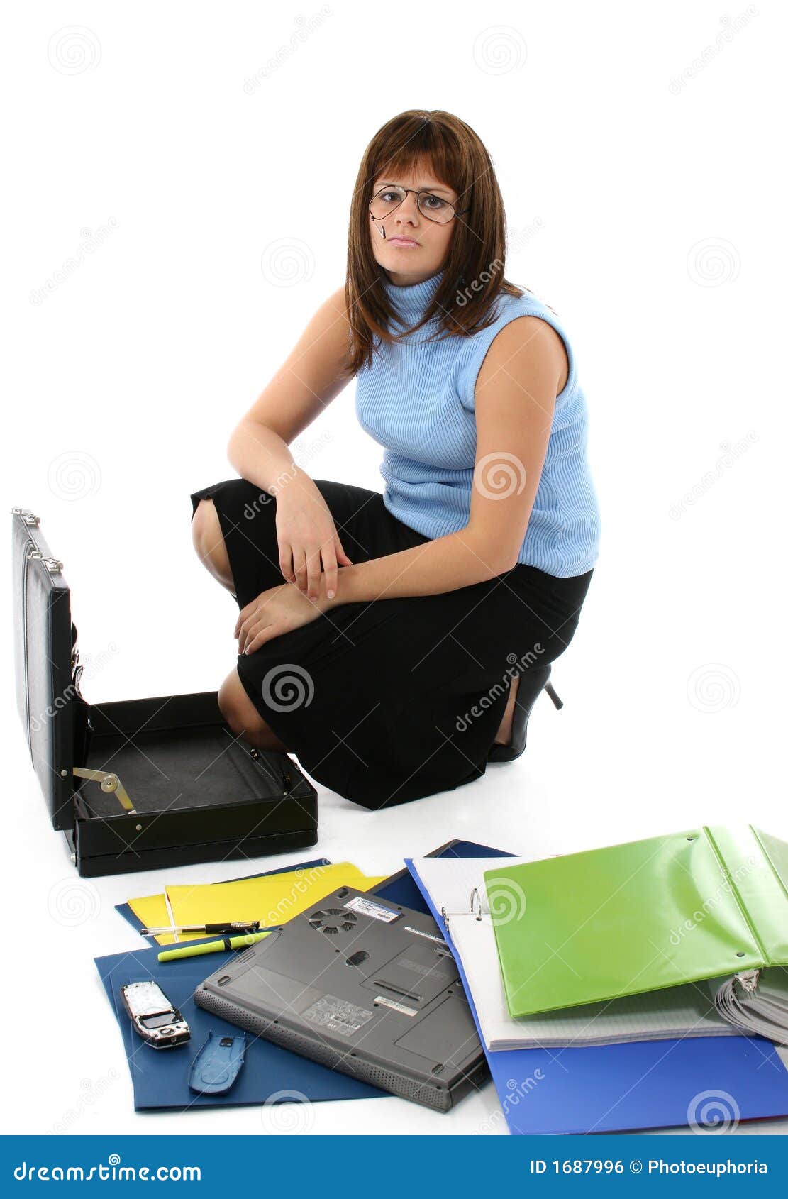 Clumsy Worker stock photo. Image of full, clumsy, body - 1687996