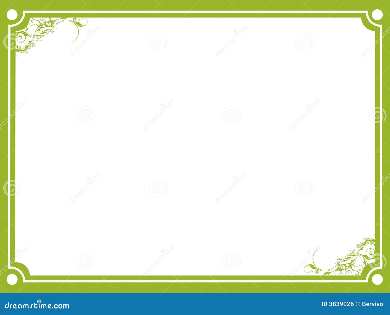 Cluster of Branch in Corner, Frame Vector Wallpaper Stock Illustration ...