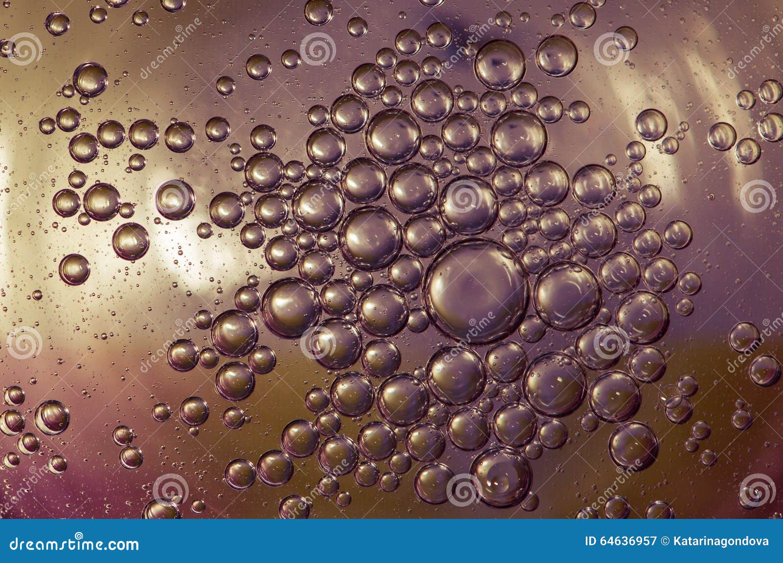 Cluster of bubbles stock image. Image of magenta, detail - 64636957