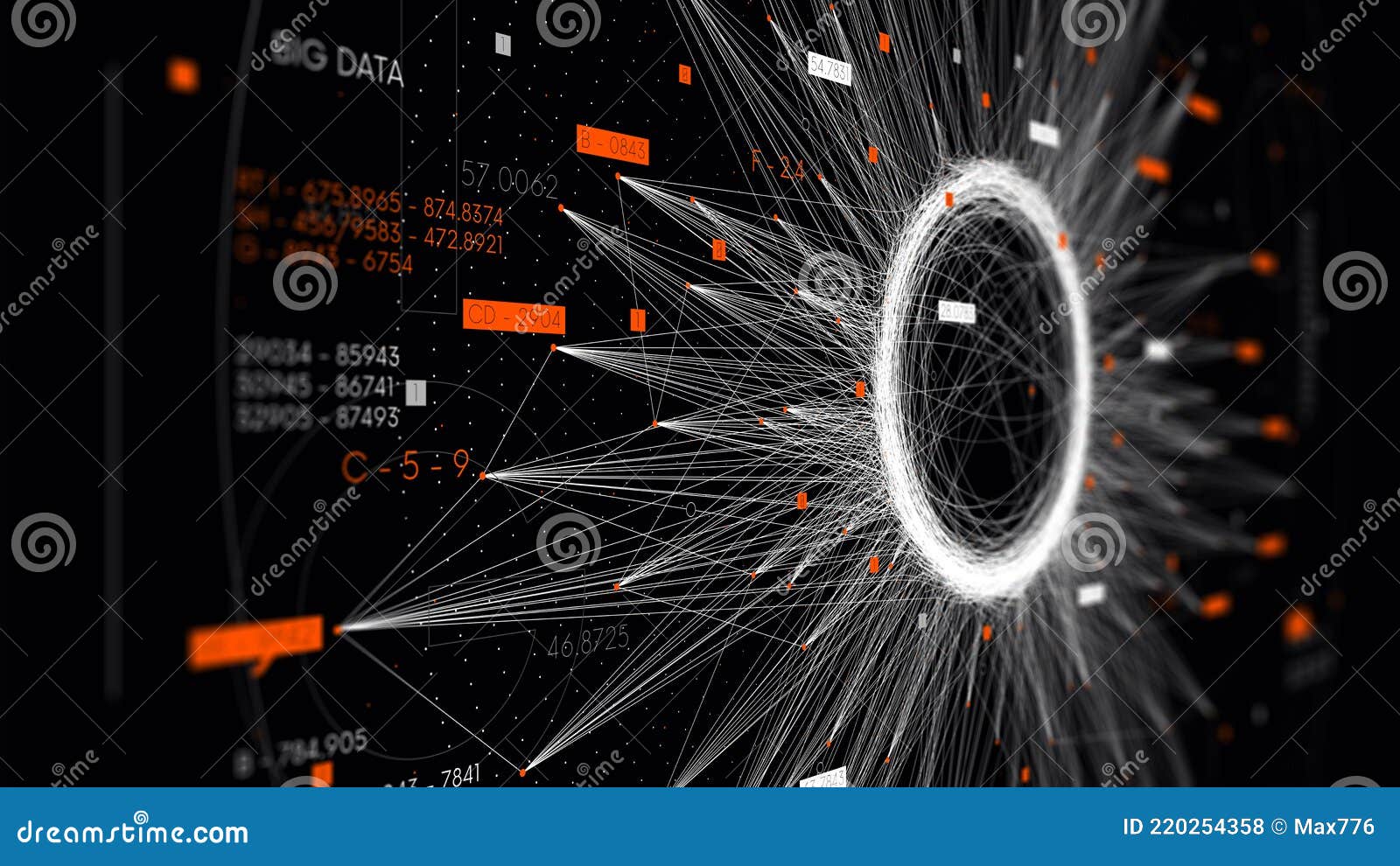Cluster Classification Visualization Big Data Stream, Database Cloud ...