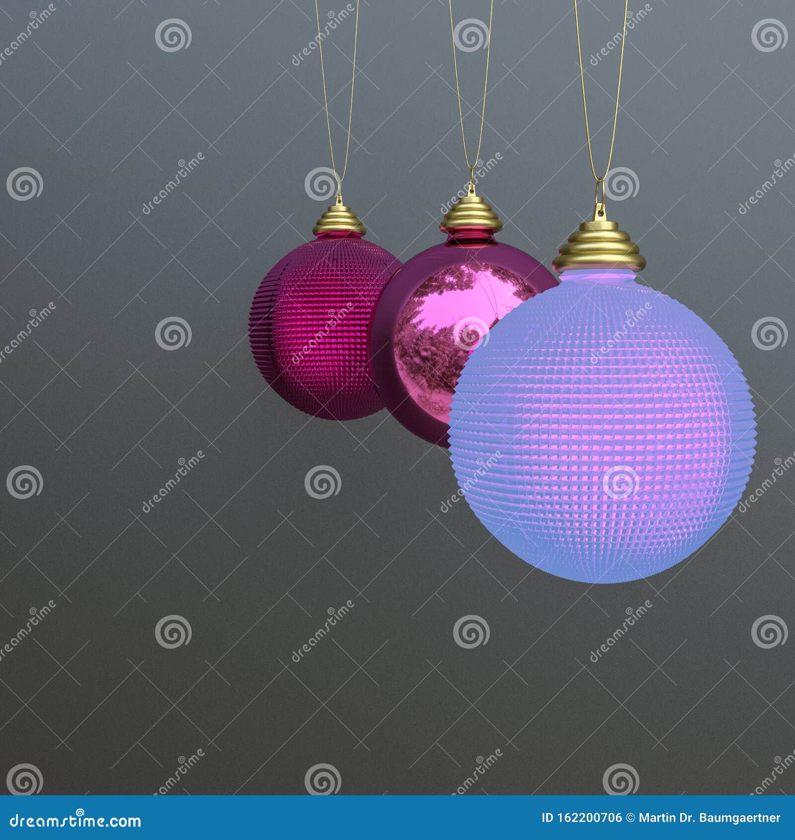 A Cluster of Cristmas Balls Stock Illustration - Illustration of ...