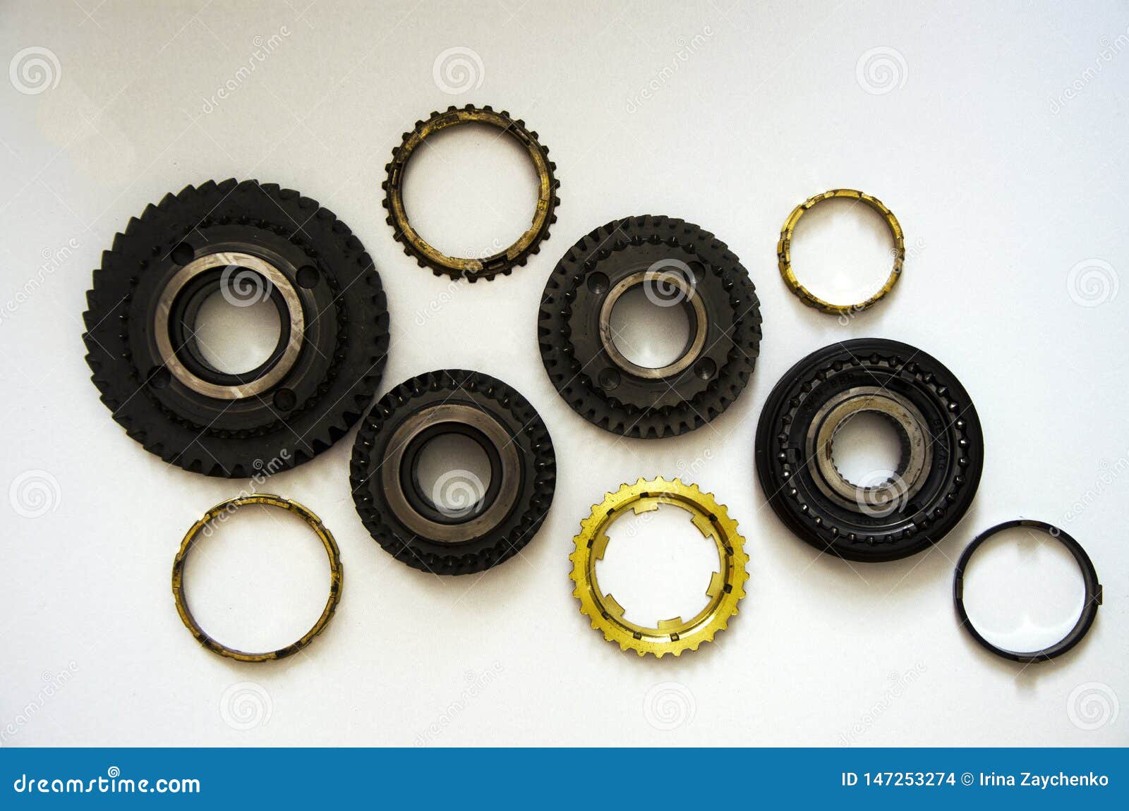 Interlocking Metal Teeth Stock Photo | CartoonDealer.com #145408392