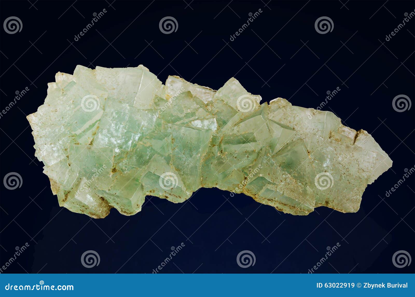 A Cluster Of Cubic Crystals Of Natural Salt NaCl Royalty-Free Stock ...