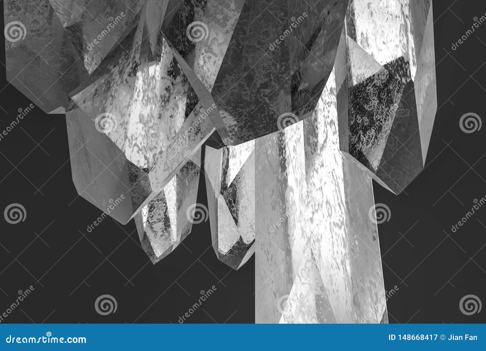 A Cluster of Precision-cut Magic Crystal, Science Fiction and Magic ...