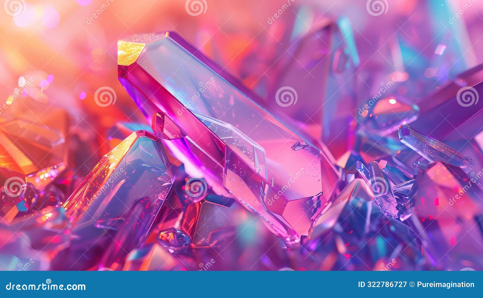 The Cluster Reveals an Assortment of Diverse Shapes Stock Illustration ...