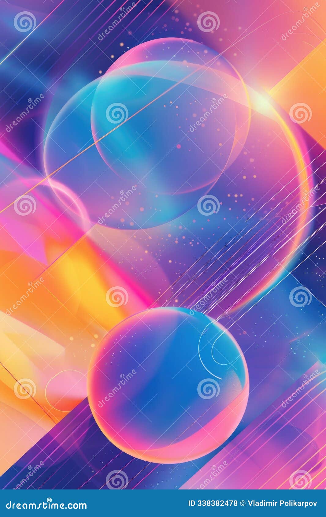 A Cluster of Soap Bubbles Stacked on Top of Each Other, with Some ...