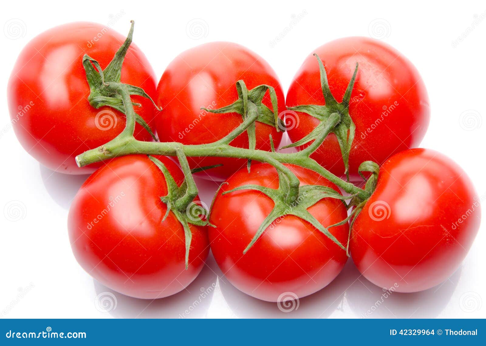 Cluster tomatoes stock photo. Image of diet, tomato, eating - 42329964