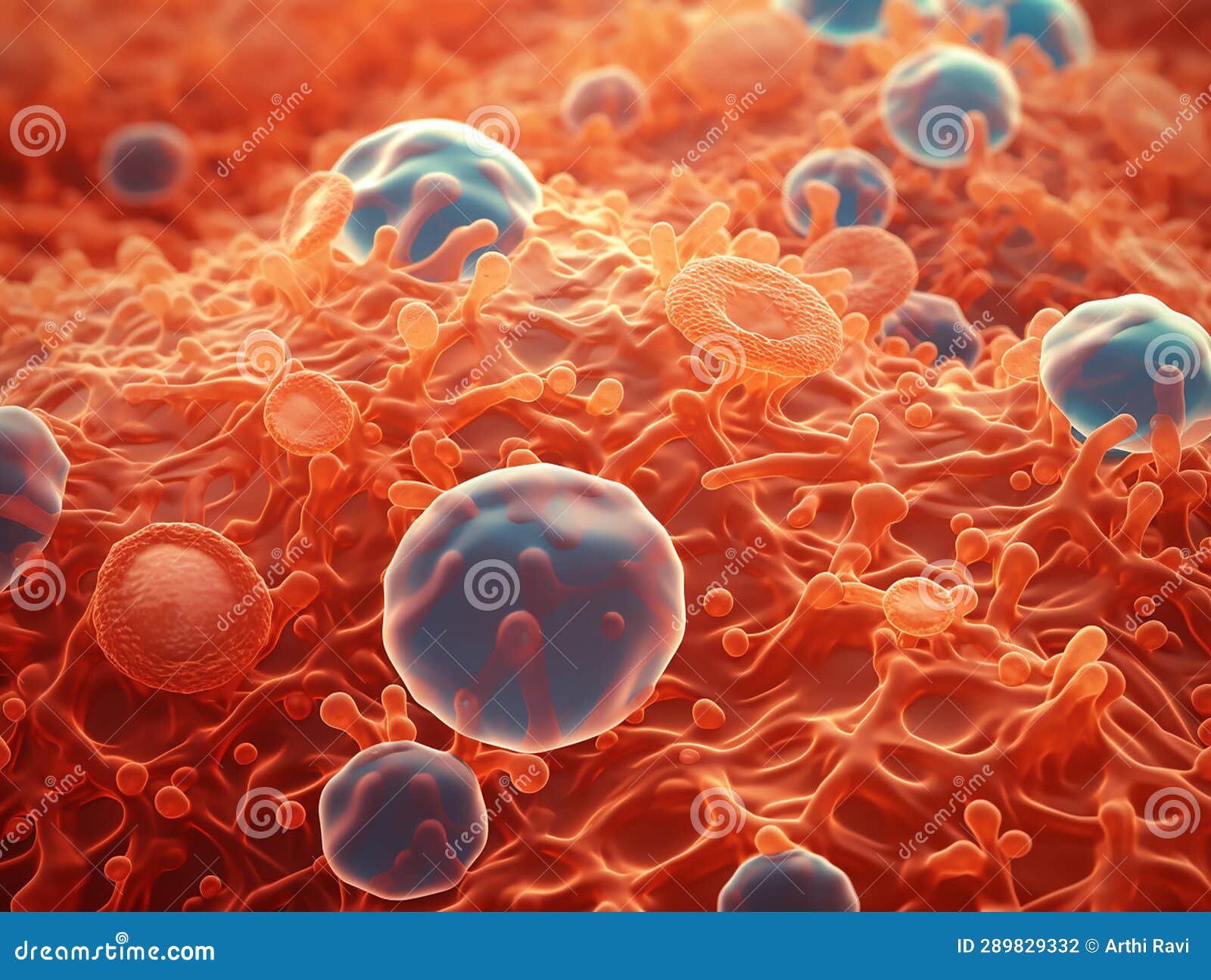 Staphylococcus Aureus Cells Microscopic View Stock Illustration ...