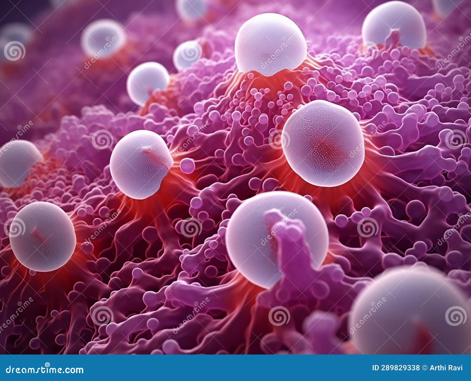 Staphylococcus Aureus Cells Microscopic View Stock Photo - Image of ...