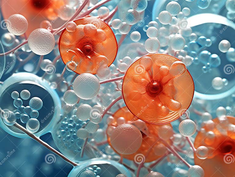 Staphylococcus Aureus Cells Microscopic View Stock Photo - Image of ...