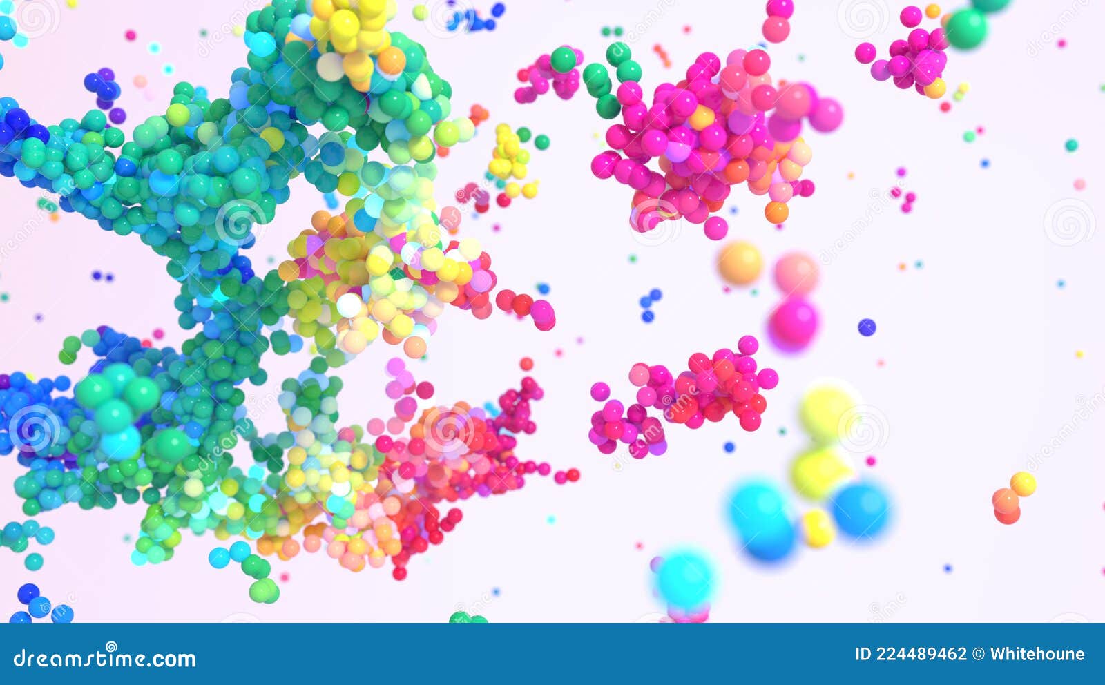 Background From Clusters Of Red Isometric Cubes, Densely Clustered ...