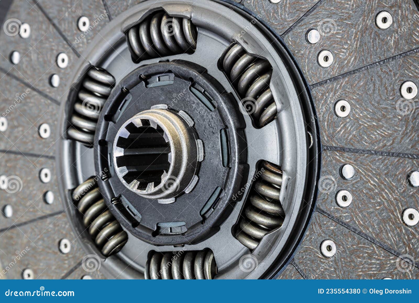 Clutch Disc of Heavy-duty Vehicles, Buses Stock Photo - Image of metal ...