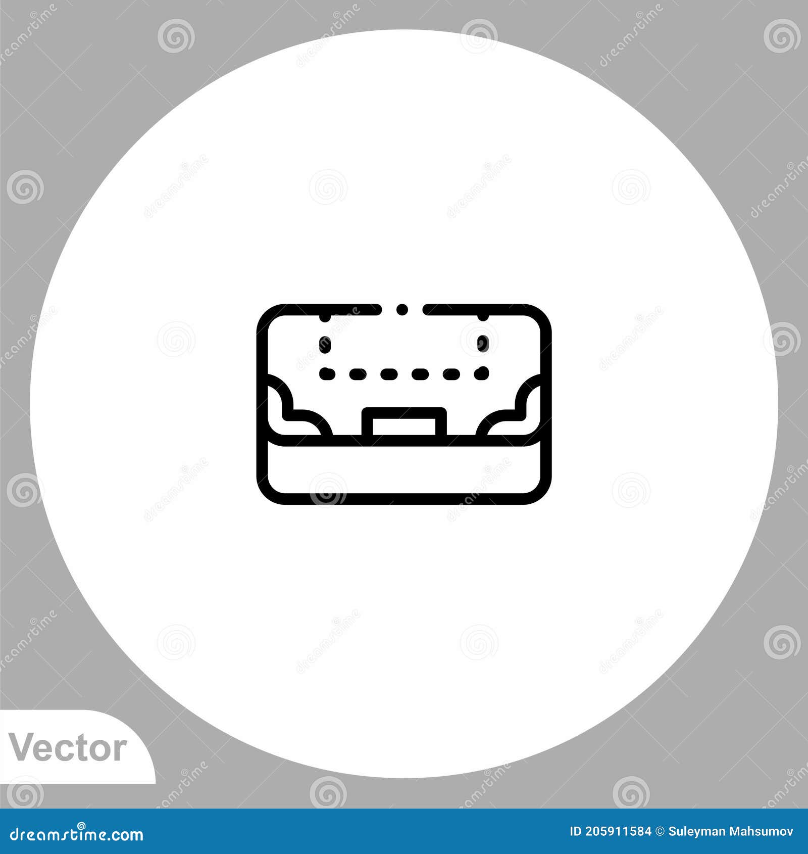 Clutch Vector Icon Sign Symbol Stock Vector - Illustration of disc ...