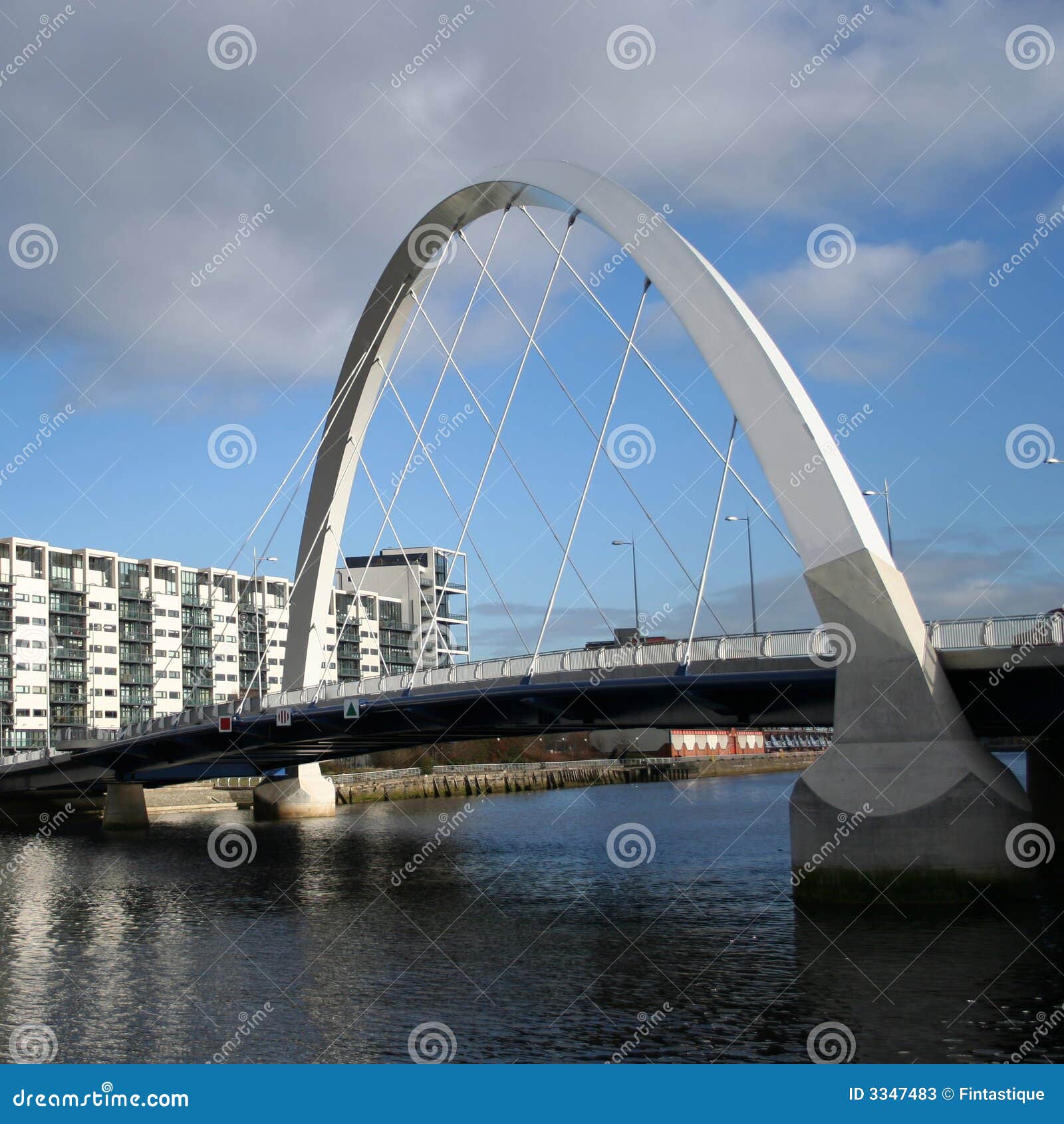 Clyde Arch Glasgow stock image. Image of arch, bridge - 3347483