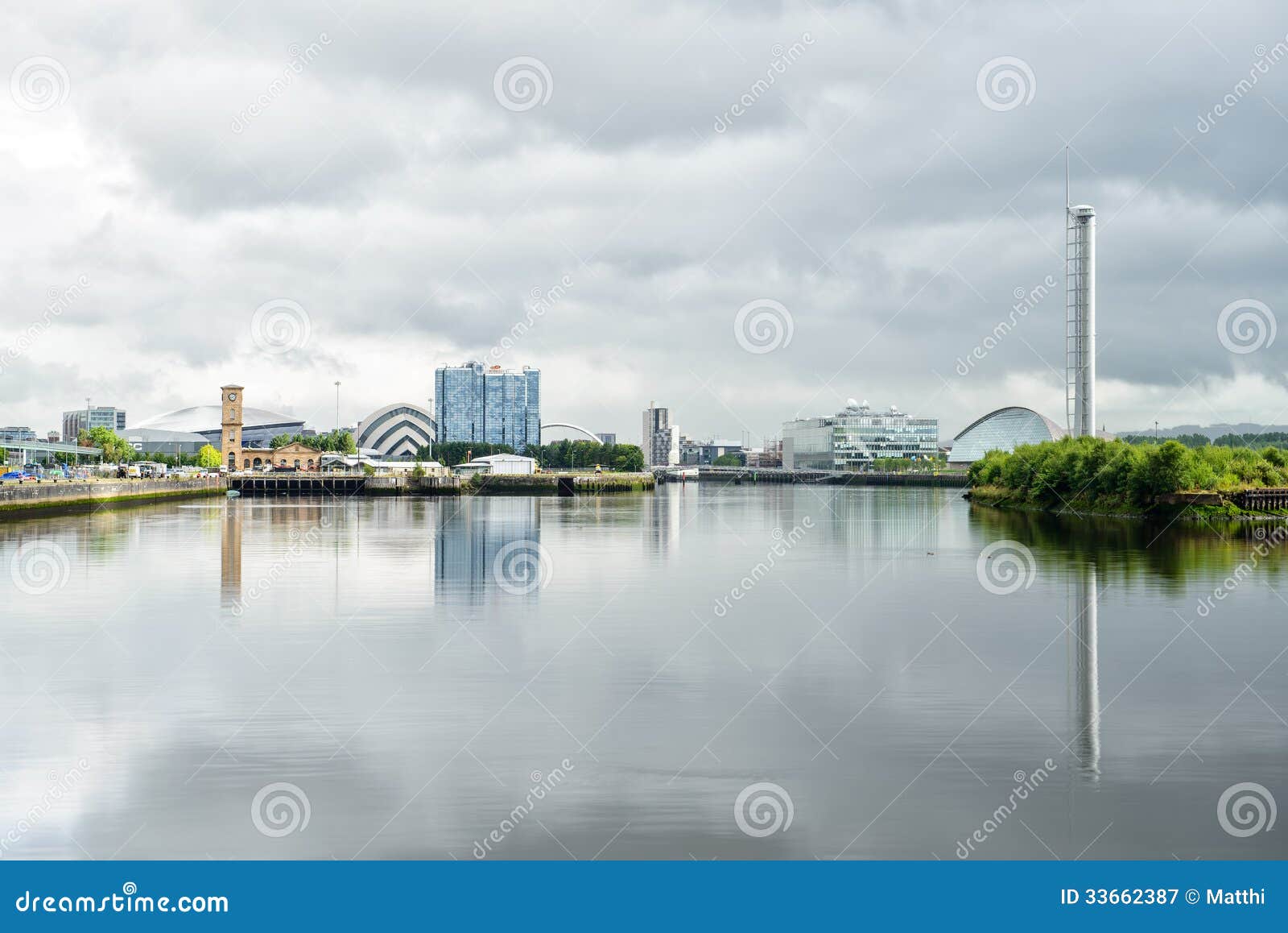 Clyde River View, Glasgow, Scotland, UK Editorial Photography - Image ...