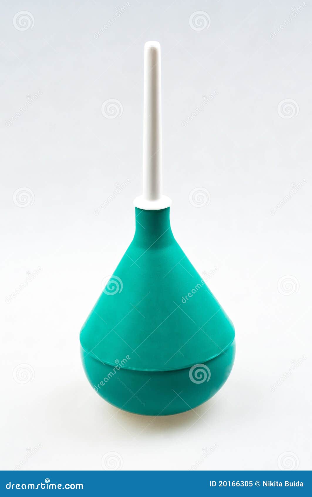 Clyster van het klysma stock afbeelding. Image of pomp - 20166305