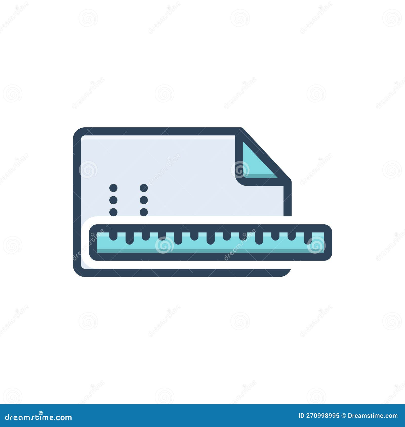 Color Illustration Icon for Cm, Measurement and Metric Stock Vector ...