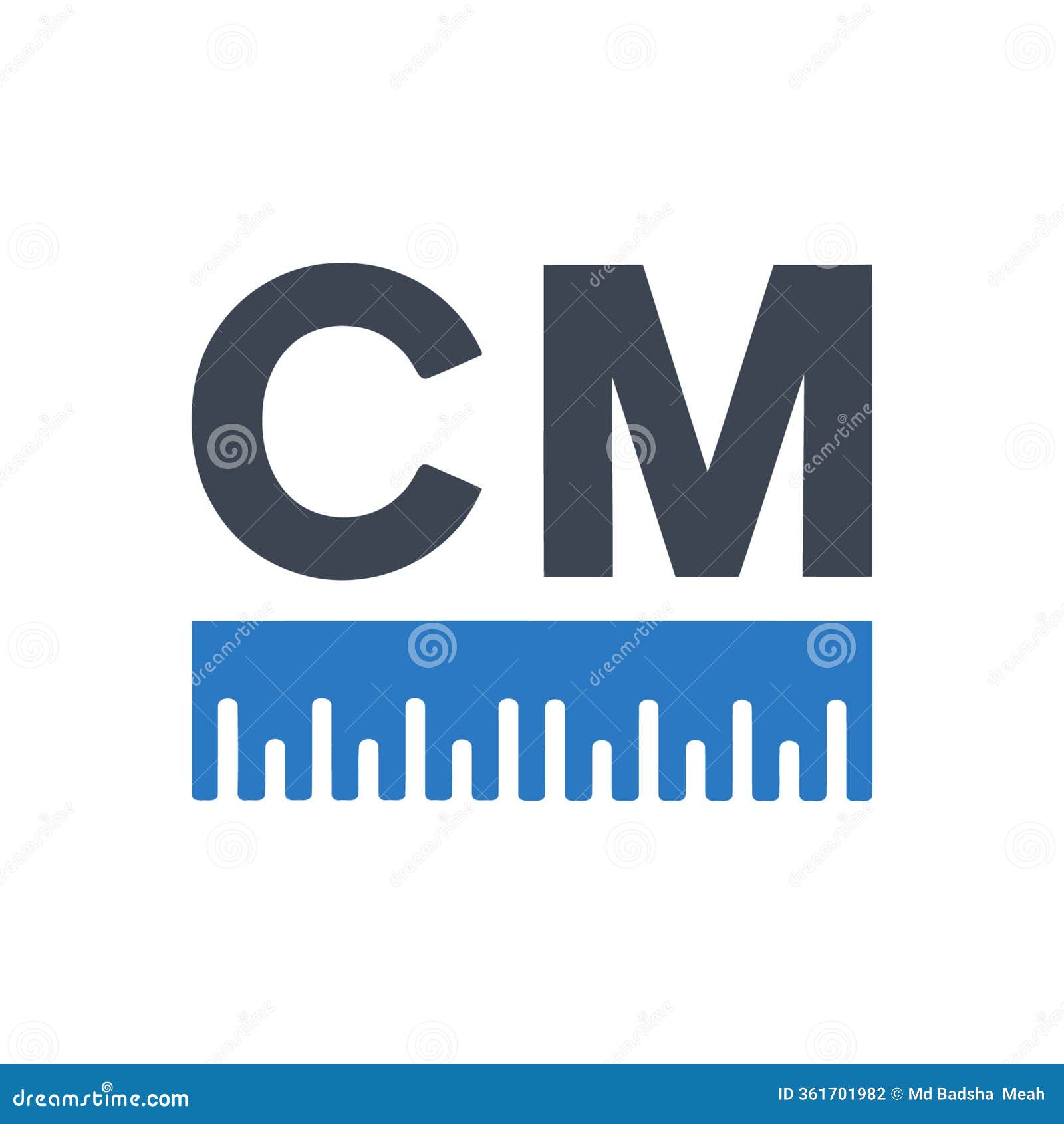 Ruler Icon Realistic With Transparent Background. Vector Illustration ...