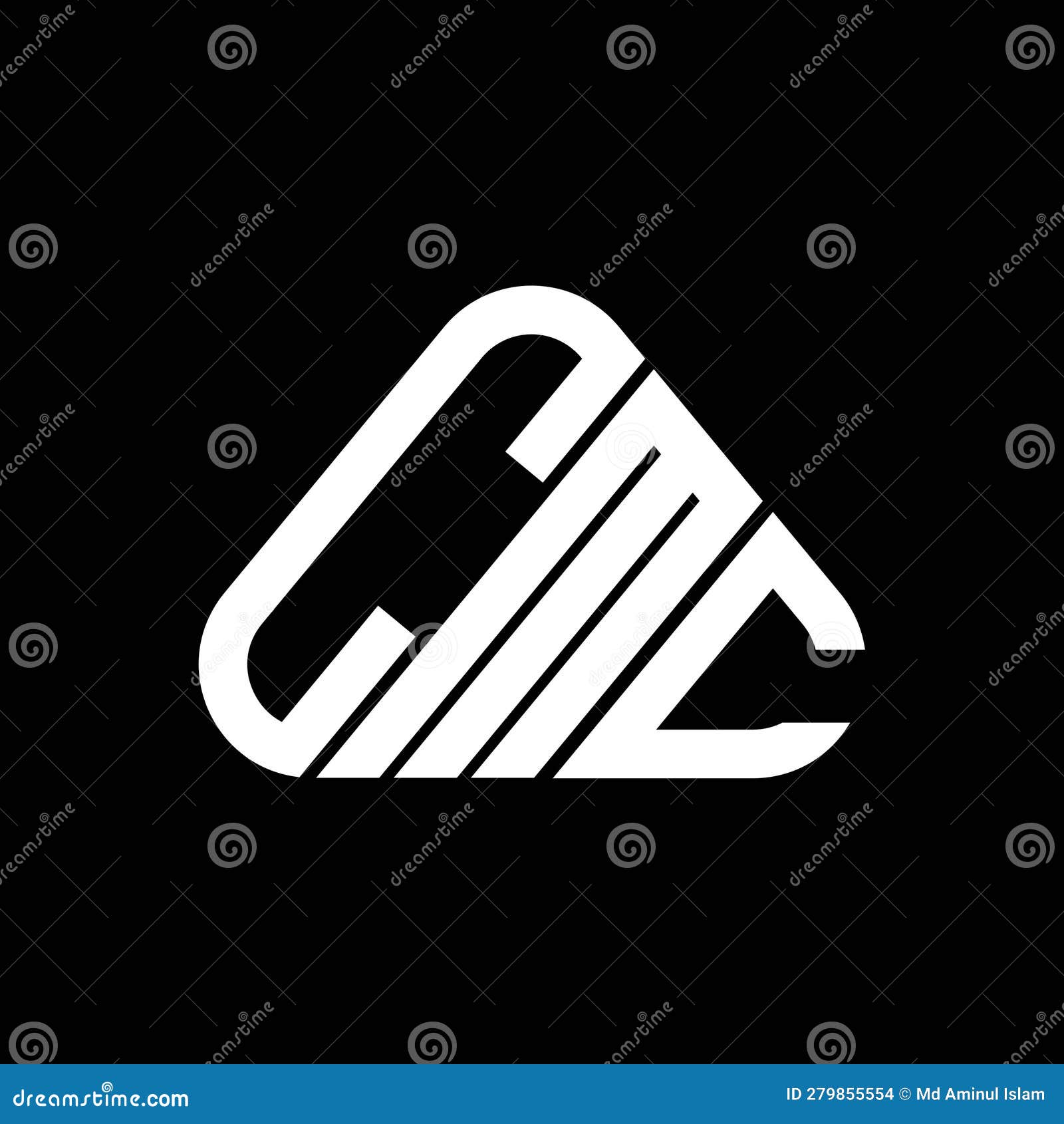 CMC Letter Logo Creative Design with Vector Graphic, CMC Simple and ...